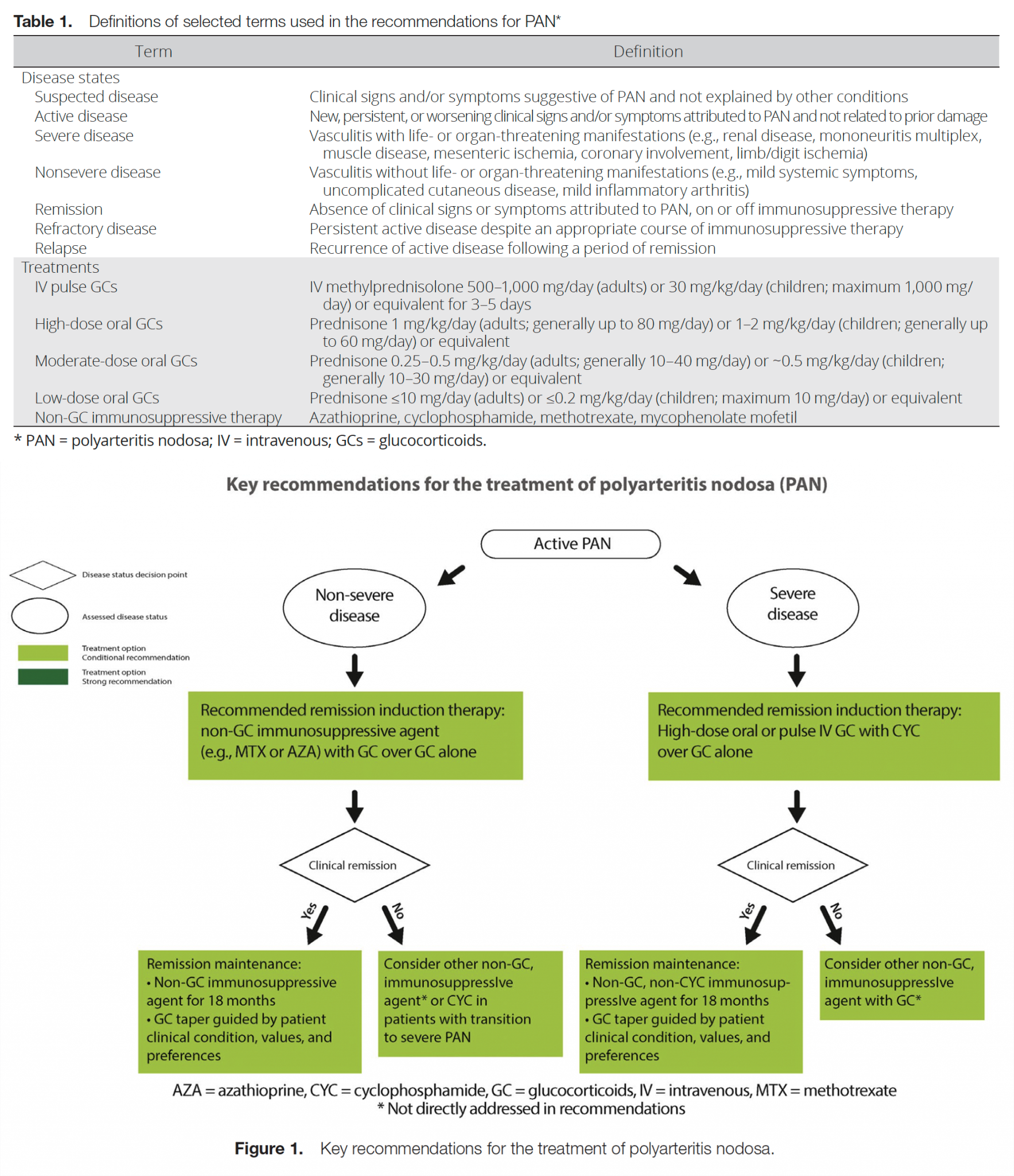 Polyarteritis Nodosa (PAN) Guidelines - Vasculitis Foundation