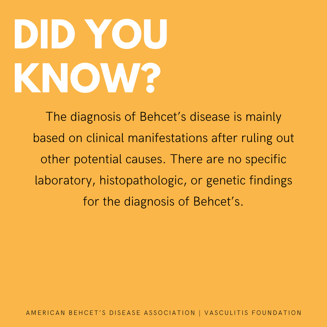 Behçet’s Awareness Day - Vasculitis Foundation