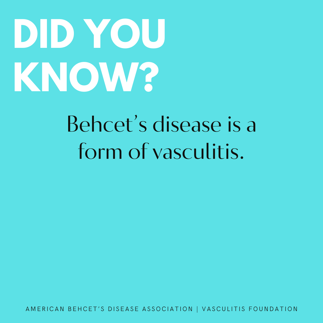 Behçet’s Awareness Day - Vasculitis Foundation